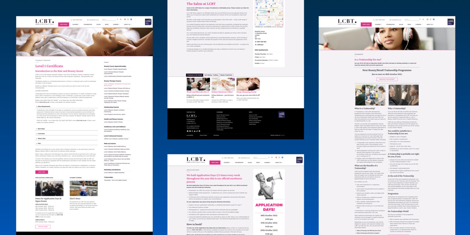 London College of Beauty Therapy - Wirebox